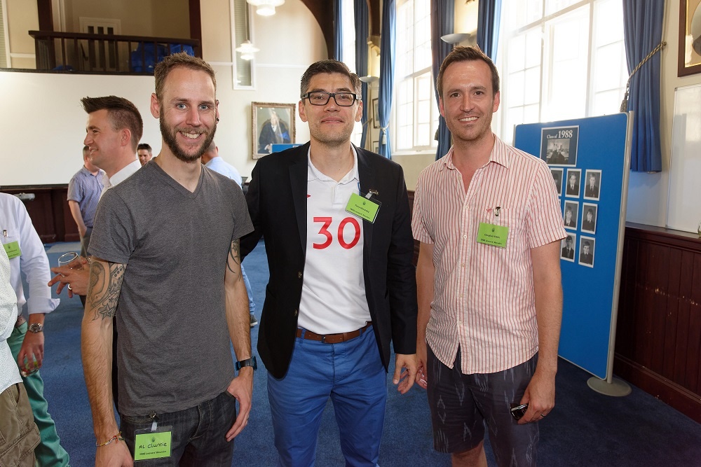 Old Warwickians - 1998 Leavers' Anniversary Reunion